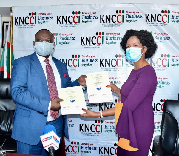 MOU SIGNING BETWEEN KENYA NATIONAL CHAMBER OF COMMERCE & INDUSTRY ...