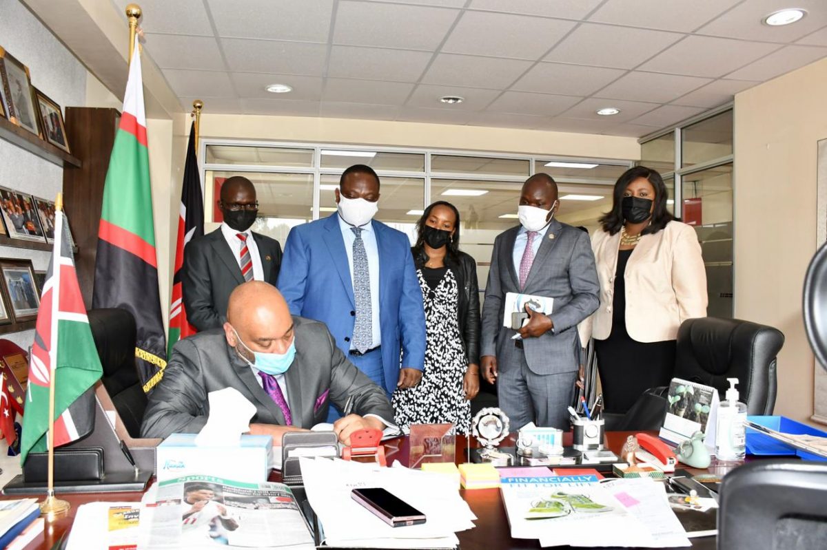 KNCCI President Richard Ngatia Hosts a U.S Delegation ahead of EBU ...