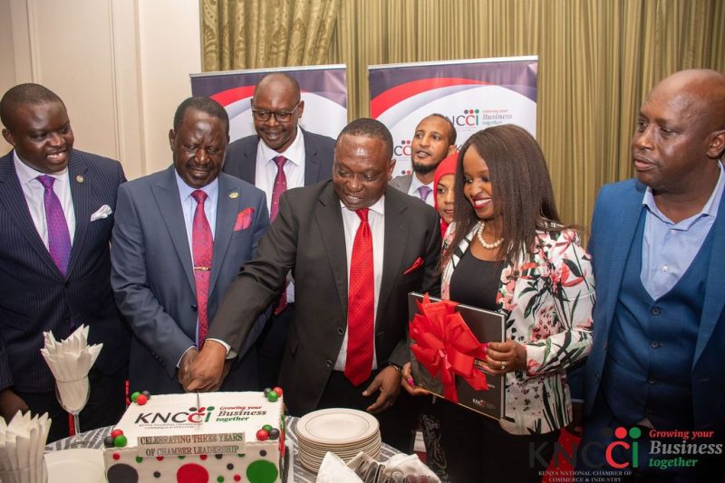The Chamber President launches his three-year report at KNCCI - KNCCI