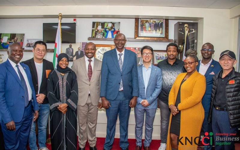 Meeting between Kenya National Chamber of Commerce & Industry (KNCCI ...
